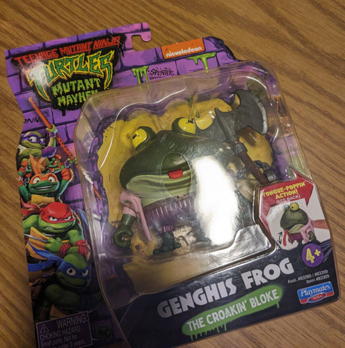 Teenage Mutant Ninja Turtles Mayhem GENGHIS FROG TMNT Dark Paint Color ...