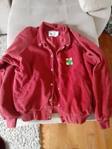 Burgundy Corduroy Jacket In Men's Coats & Jackets for sale | eBay