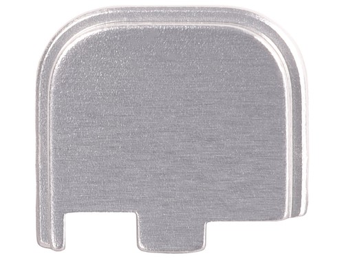 for Glock 43 43X, 48 Rear Slide Cover Plate 9mm G43 Silver CHOOSE YOUR ...