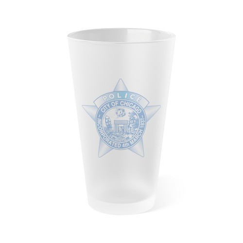 Chicago Police - Frosted Pint Glass 16oz | eBay