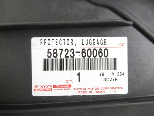 Genuine OEM Toyota Lexus 58723-60060 RH Protector Luggage Comp 2014 ...