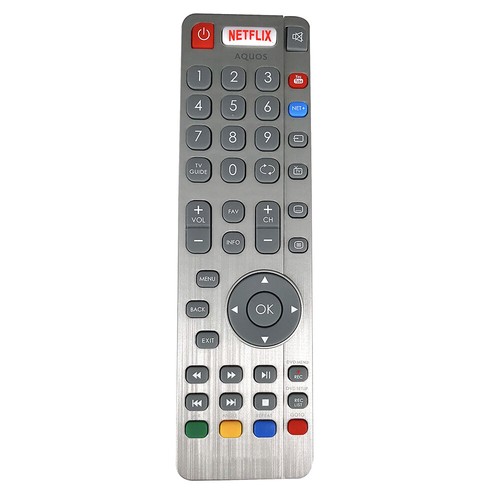 Original Remote Control For Sharp Aquos RF Smart TV DH1903130519 SHWRMC0116 | eBay