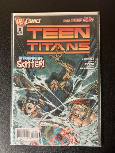 Teen Titans #2 (2011 DC) The New 52 1st Appearance Of Skitter ...