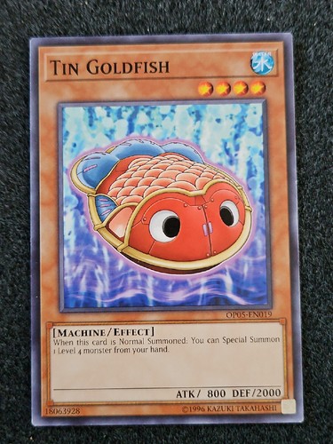 Yu-gi-oh! Tin Goldfish OP05-EN019 Common NM | eBay