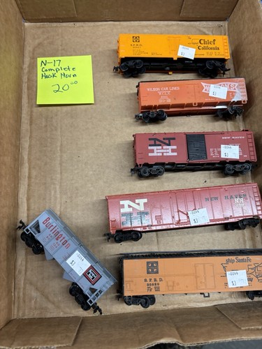 HO scale model train rolling stock. Lot N-17 | eBay