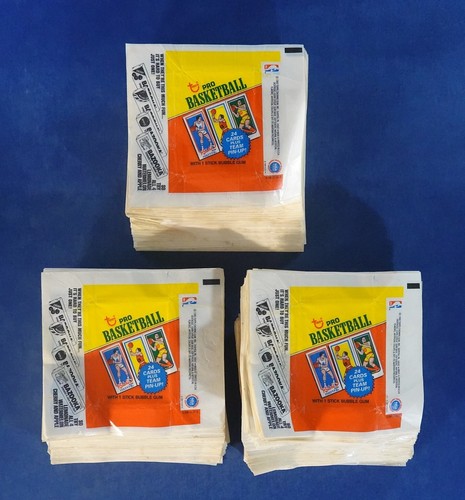 1980 TOPPS BASKETBALL EMPTY WAX PACK WRAPPER LOT OF 585 *354333 | eBay