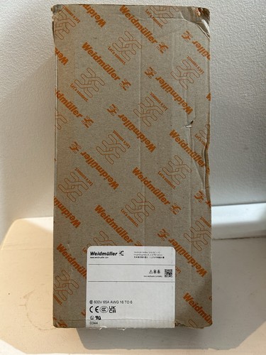 Bo Weidmuller 9537490000 W-Series Terminal Block WDU 10 SL/EN (a3 for ...