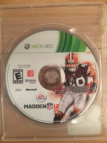 EA SPORTS MADDEN NFL 12 - XBOX 360 - DISC ONLY - FREE S/H - (GG) | eBay