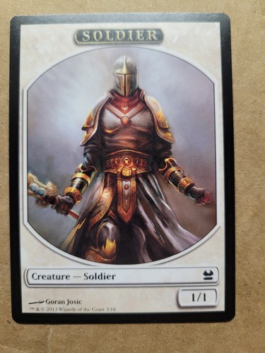 Soldier - Token 3/16 Modern Masters 2013 MTG Magic BULK DISCOUNT ...