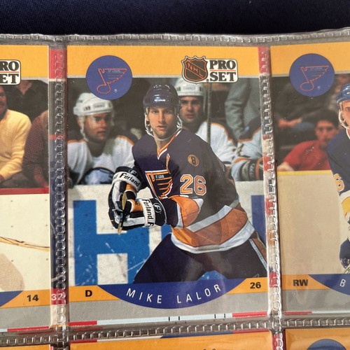 1990-91 Pro Set #264 Mike Lalor St Louis Blues | eBay