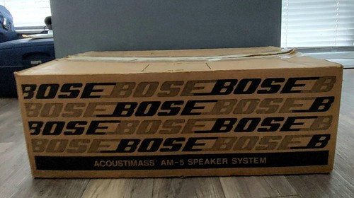 Bose AM-5 Acoustimass Satellite + Low Profile Subwoofer Speaker System ...