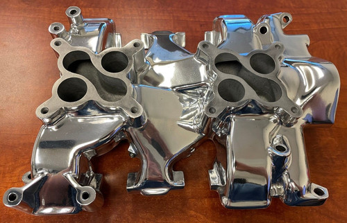 Ford y-block SCTA 292 312 dual intake manifold thunderbird aluminum ...