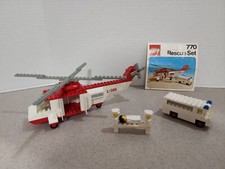 LEGO 770 Rescue Set Set Parts Inventory and Instructions - LEGO ...