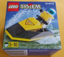 LEGO 6415 Res-Q Jet Ski Set Parts Inventory and Instructions - LEGO ...