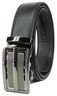 Men Genuine Leather Automatic Ratchet Click Lock Buckle Belt Designer ...