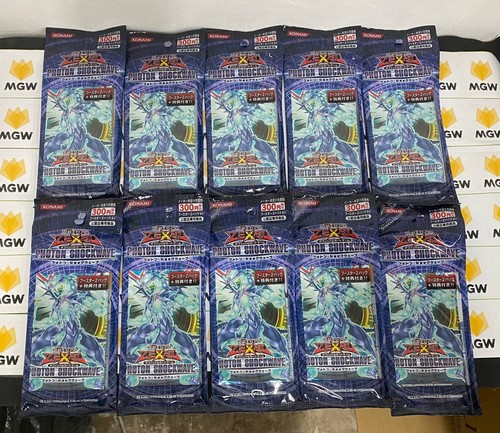 Yu Gi Oh! TCG Photon Shockwave Japanese 2 Pack Blister Lot of 10 ...