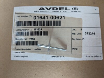 avdel products for sale | eBay UK