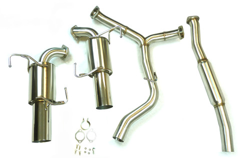 OBX Stainless Catback Exhaust 08-14 OBX Subaru WRX/STI Sedan 09-14 ...