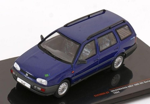 VW Golf 3 Variant 1994 Blue CLC566 IXO 1:43 New! | eBay
