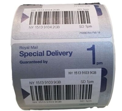 Royal Mail Special Delivery in Shipping Labels for sale | eBay UK