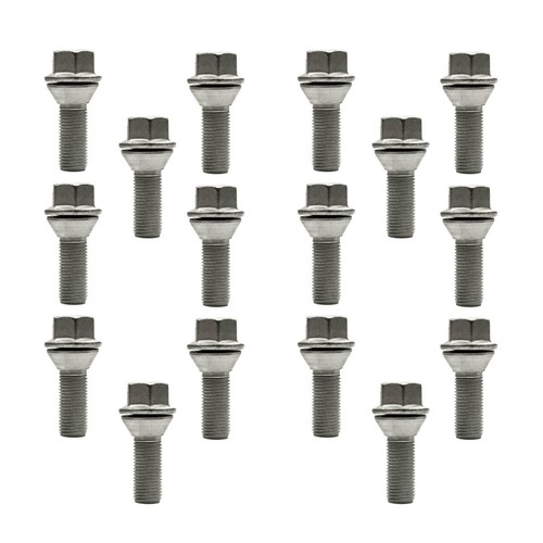 Replacement Wheel bolts x 16 Fits 19mm Volvo C70 S60 S90 V60 XC40 XC60 ...