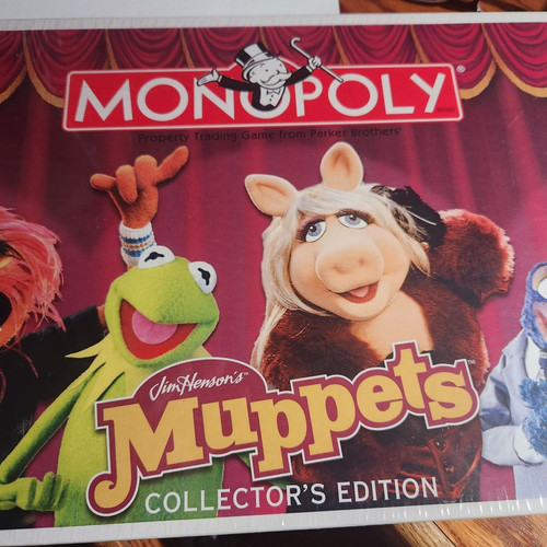 Monopoly Jim Henson's Muppets Collector's Edition 2003 Hasbro JH for ...
