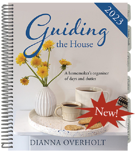 2023 Guiding The House a Homemaker's Planner/Organizer Of Days & Duties ...