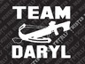 The walking dead daryl dixon with crossbow vinyl car truck decal ...