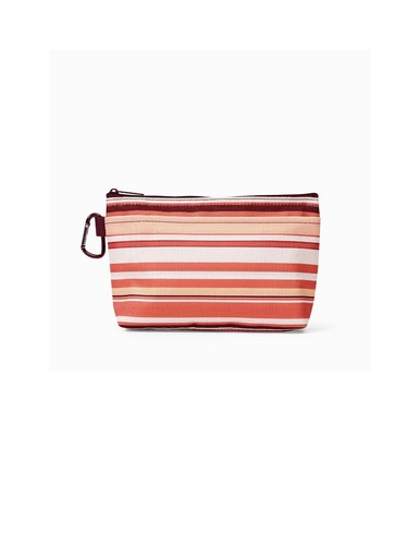 Thirty One Clear Clip Pouch - Sedona Stripe - Brand New in Bag | eBay