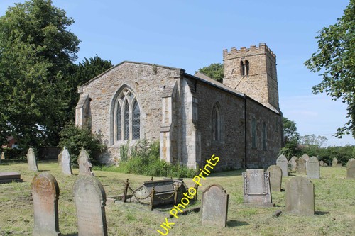 Photo A2 St Andrew's church, Kirkby Kirkby/TF0692 The tower and chancel ...