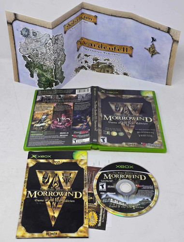 Xbox 360 Elder Scrolls III: Morrowind *Game of the Year Edition*CIB ...