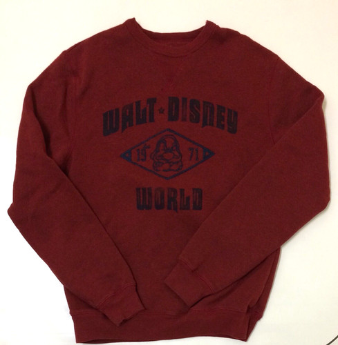 Pre-Owned Walt Disney World Grumpy Sweater Sz Small Burgundy | eBay
