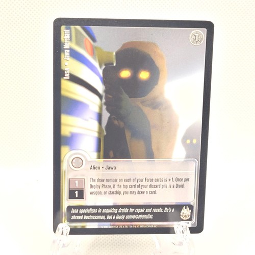 Star Wars TCG CCG Jedi Knights Iasa Jawa Merchant 100 Alien | eBay