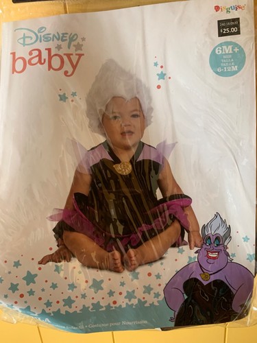 Ursula Child Baby Infant Girls Costume Size 6-12 Months The Little ...