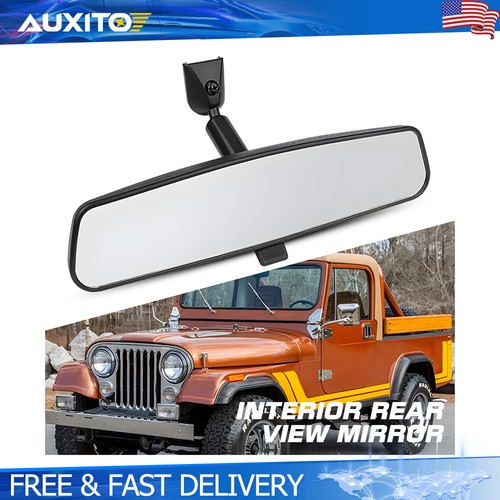 For Jeep Wrangler CJ YJ TJ 76-12 Interior Anti-glare Rear View Mirror ...