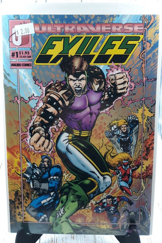 EXILES #1 Malibu Comics 1993 ULTRAVERSE | eBay