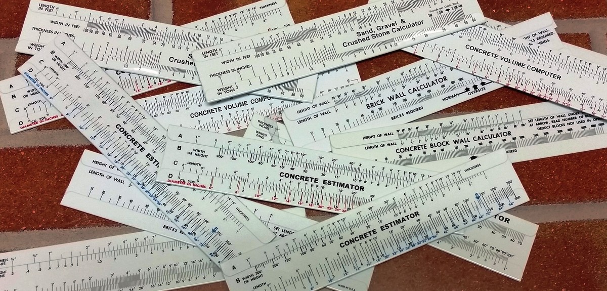 Concrete Sliderulers | eBay Stores