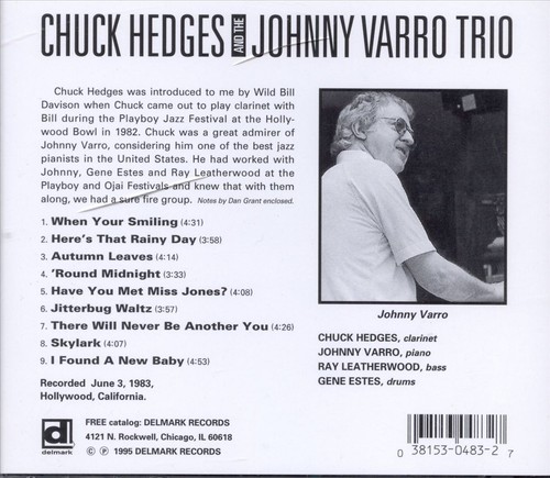 CHUCK HEDGES SKYLARK NEW CD 38153048327| eBay