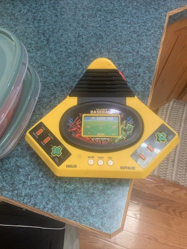 1986 Vtech TALKING BASEBALL 32068205 Handheld Video Game Works Great | eBay