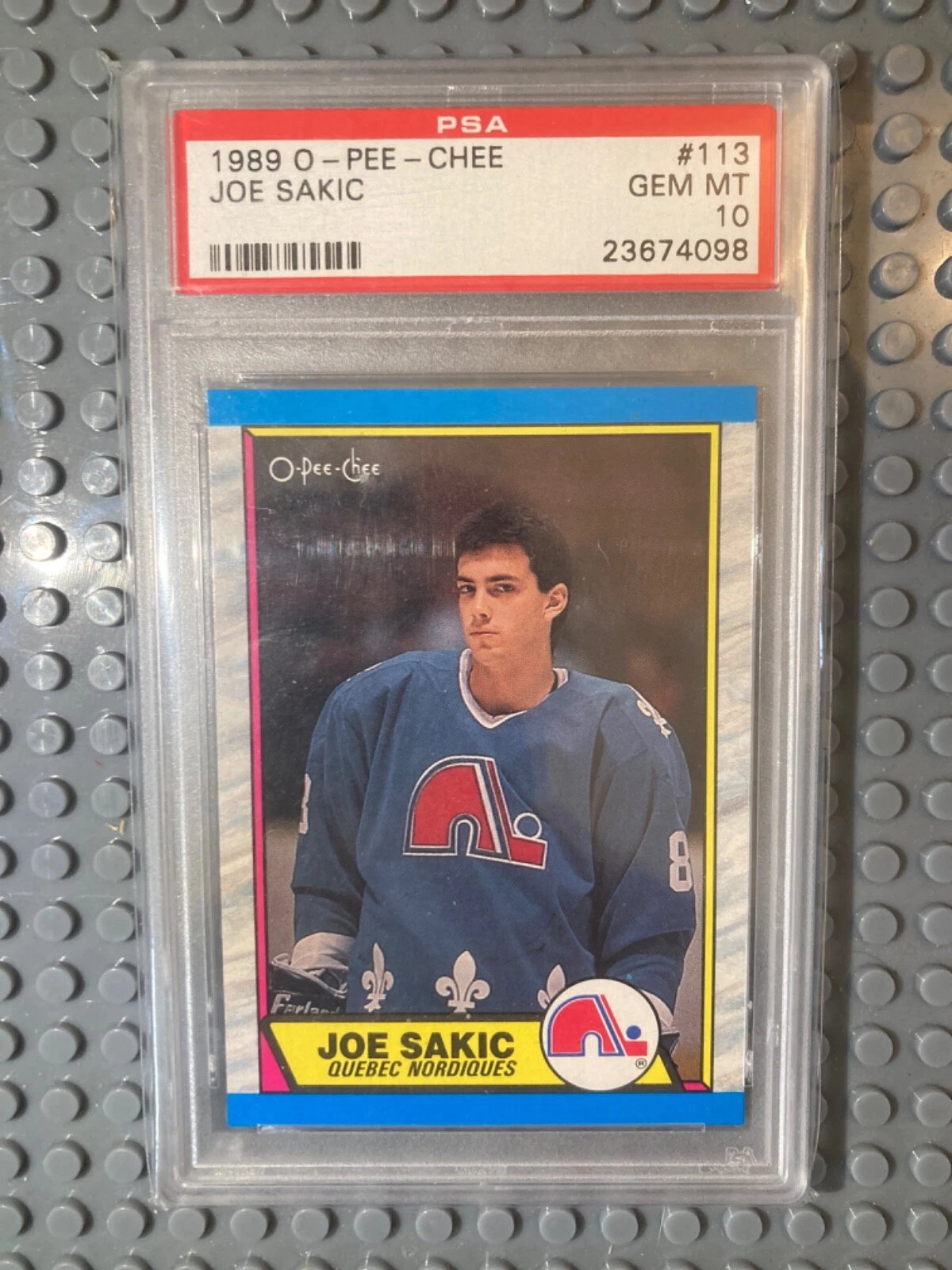 Joe Sakic 1989 O-Pee-Chee #113 Base PSA 10 Price Guide - Sports Card ...