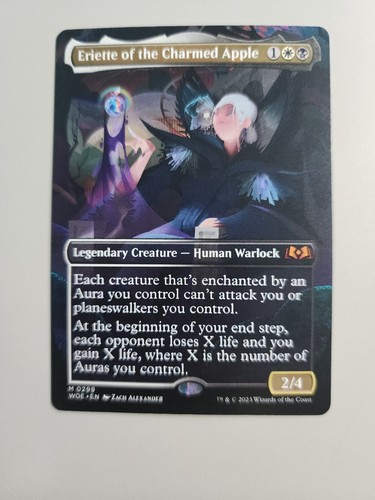 MTG Eriette of the Charmed Apple Wilds Of Eldraine 299 Borderless ...