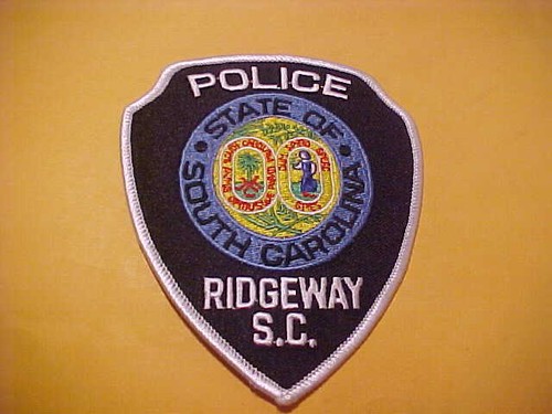 RIDGEWAY SOUTH CAROLINA POLICE PATCH SHOULDER SIZE UNUSED | eBay