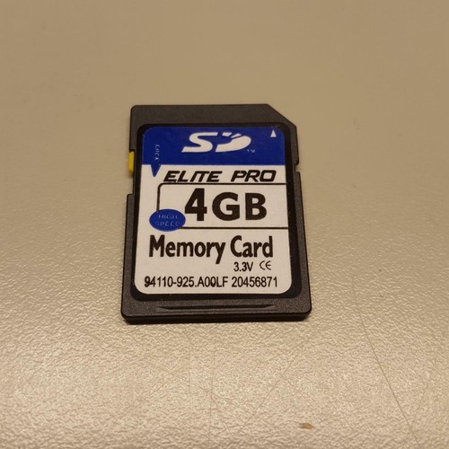 Elite Pro 4 GB SD Card Class 2 Memory Card (d300 | eBay