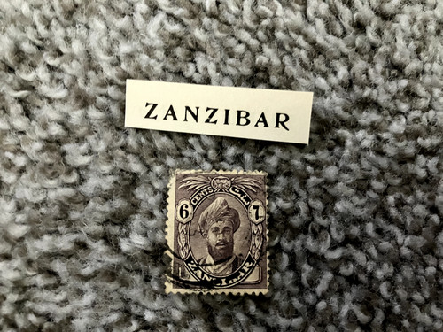 Zanzibar Stamp - 1936 - 6 Cents - Used | eBay