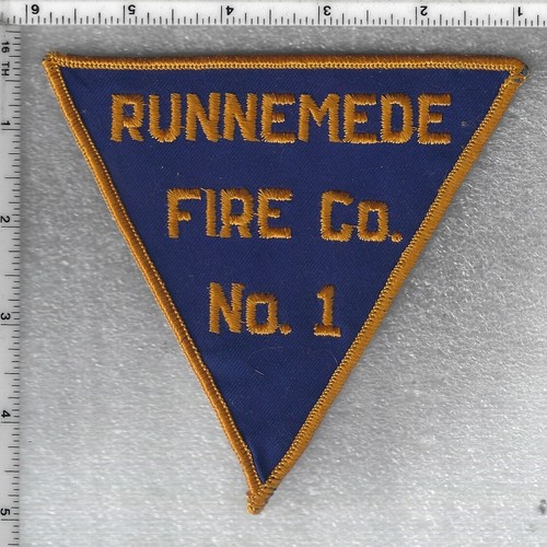 Runnemede Fire Company 1 (New Jersey) Old Style Shoulder Patch | eBay