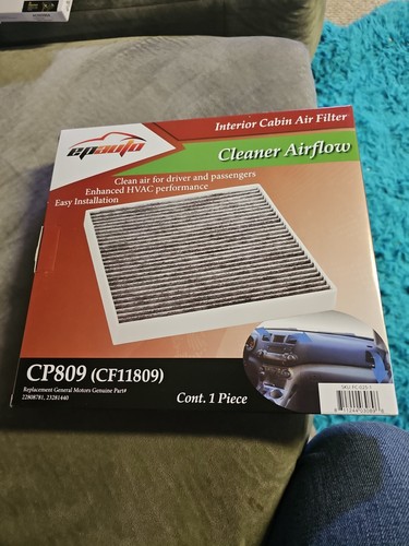 CP809 (CF11809)General Motors, Premium Cabin Air Filter, part #22808781 ...