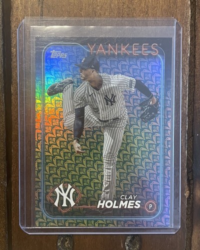 2024 Topps Series 1 Clay Holmes #247 Easter Holiday Foil Yankees | eBay