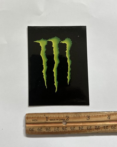 Monster Energy Drink Claw Logo Decal 4” x 3” Medium/Large Sticker | eBay