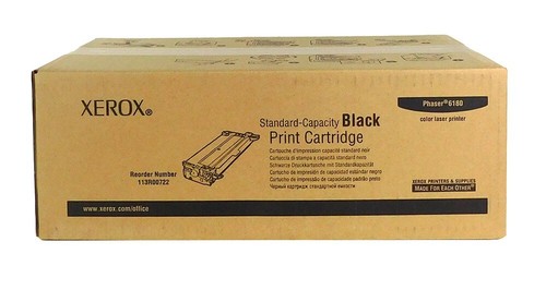 Xerox Phaser 6180 Black Print Cartridge - 113R00722 | eBay