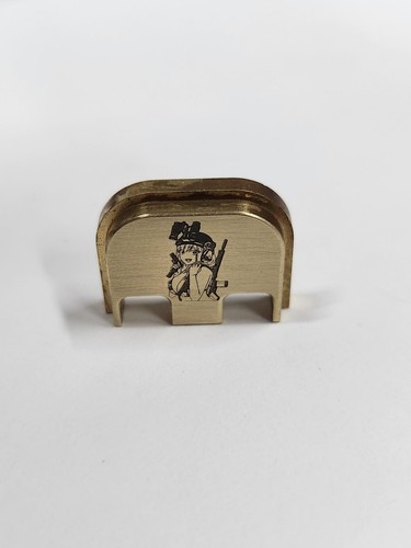 Anime Girl- Glock Gen 1-5 Slide Back Plate | Solid Brass | Standard | eBay
